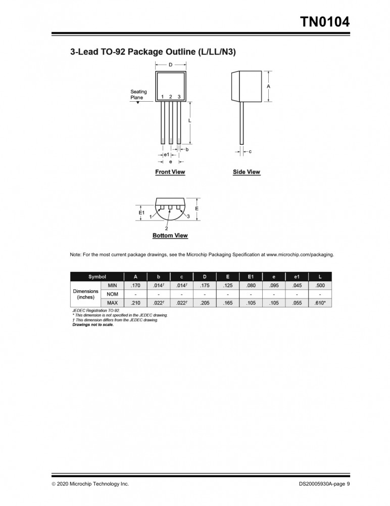 TN0104N3-G datasheet page 9