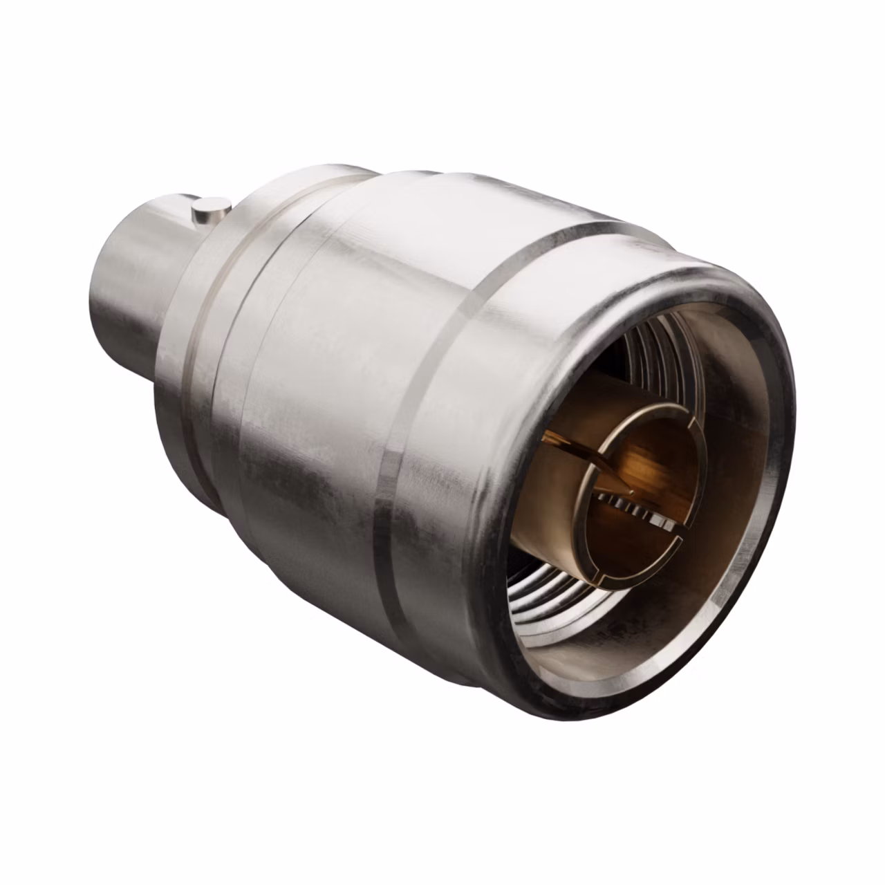 N Plug-to-BNC Jack, Between-Series Adapter, Straight, Tray, 50 Ohms for sale