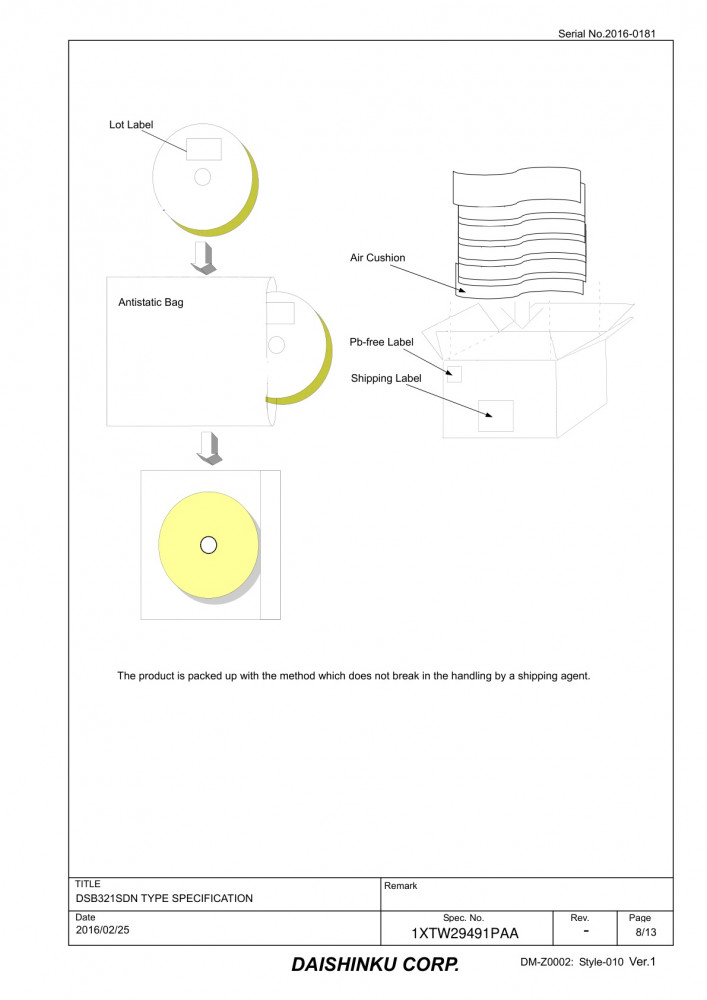 KDS DSB321SDN specification page 9