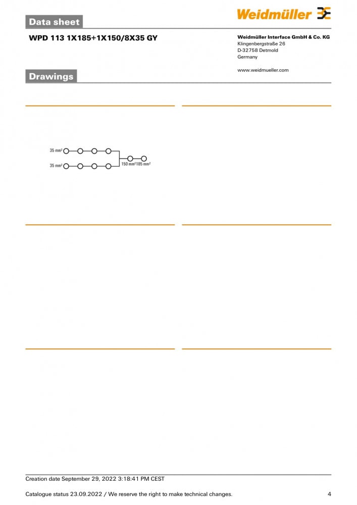 WEIDMULLER WPD 113 technical document page 4