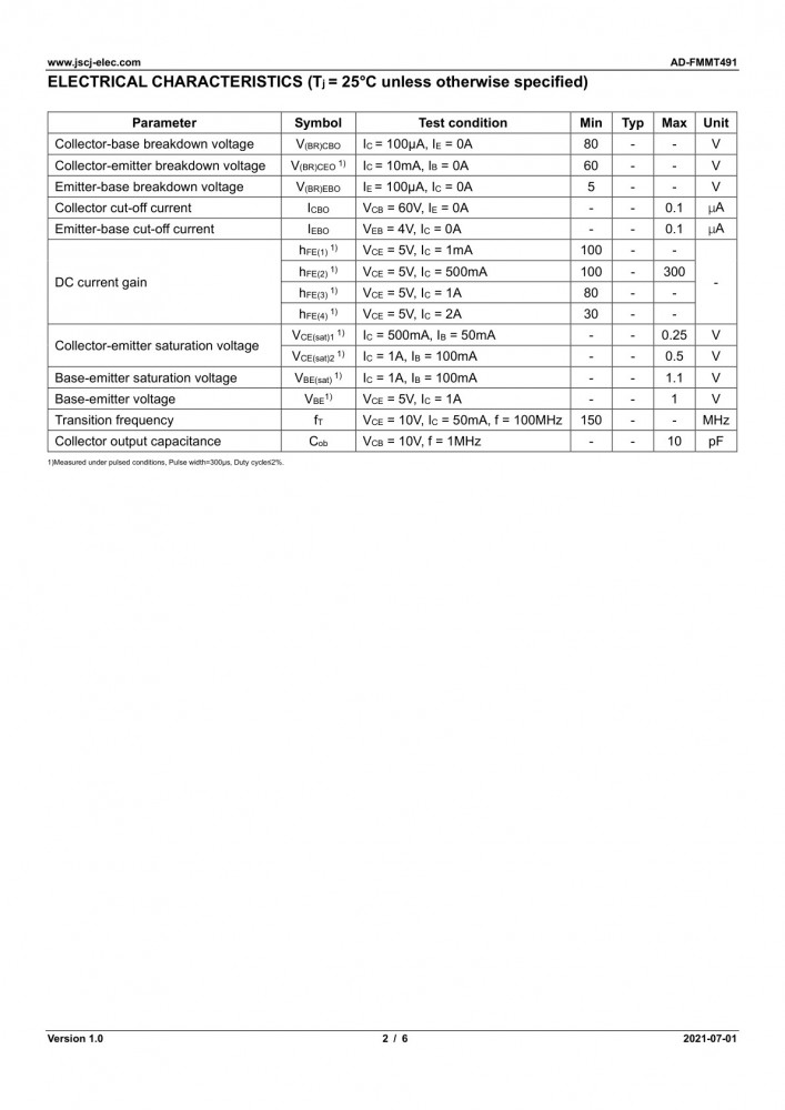 AD-FMMT491 datasheet page 2