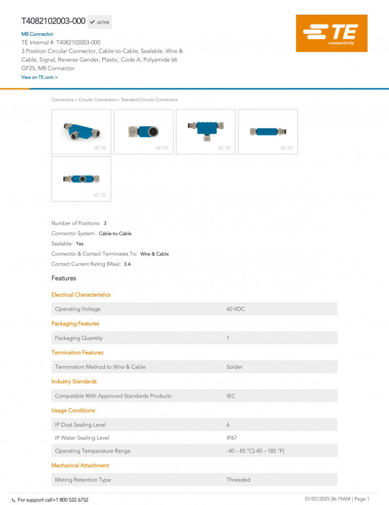 T4082102003-000 technical document page 1
