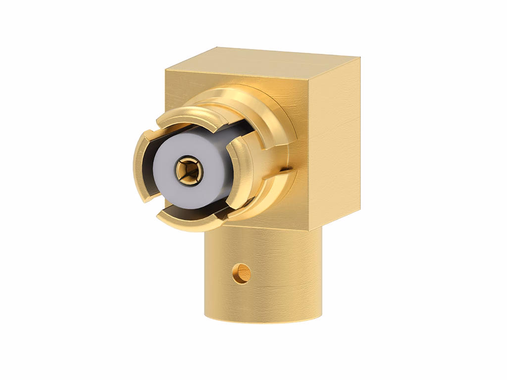 SMP Jack, Right-Angle, Solder, RG-405 (.086