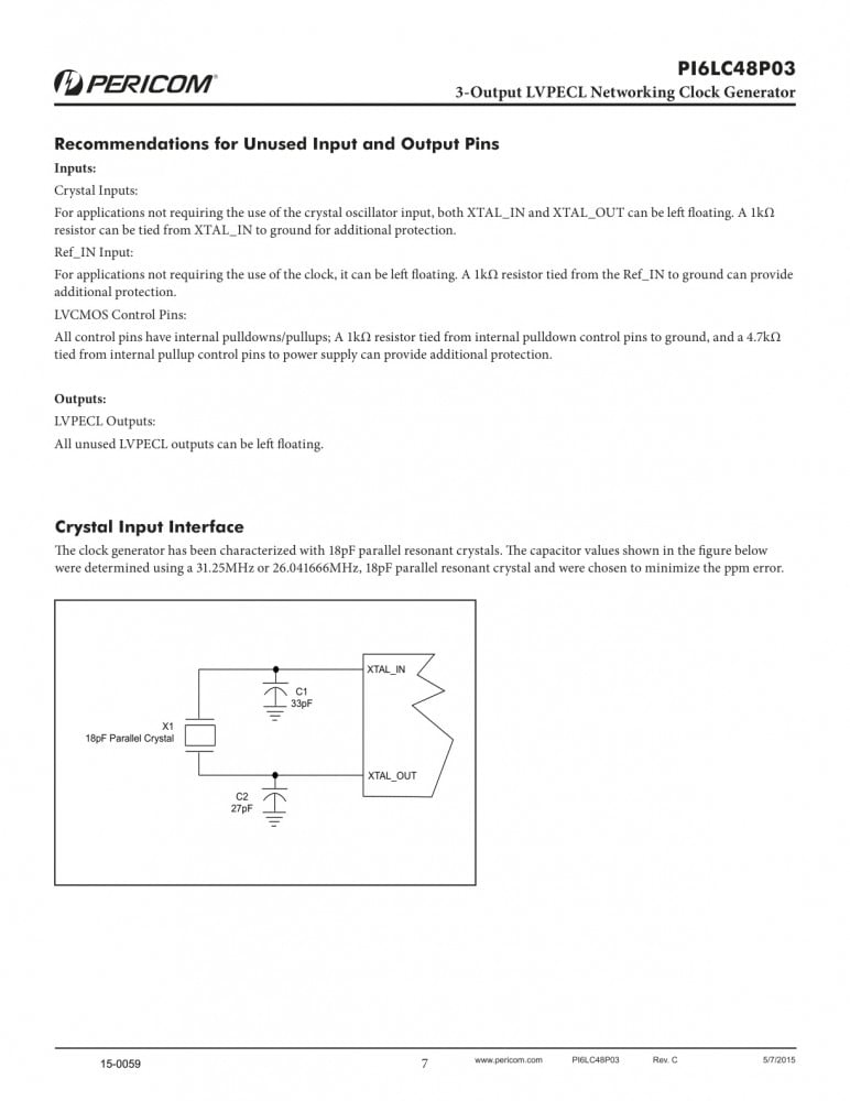 PI6LC48P03LIE datasheet page 7