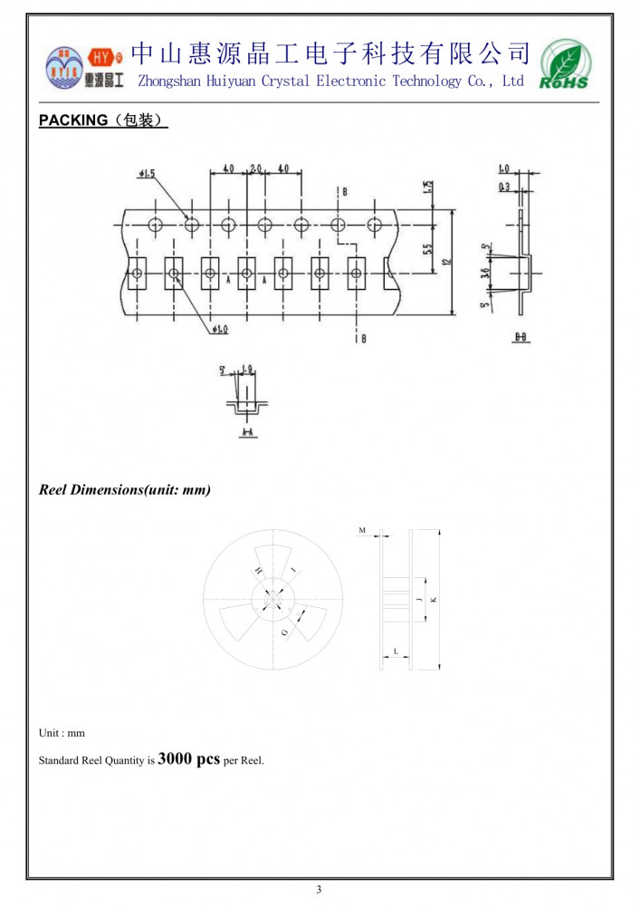 HY32768KSMD3068YA2R30 technical document page 3