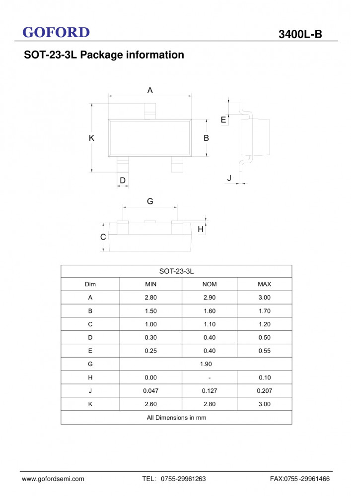 3400L-B datasheet page 4