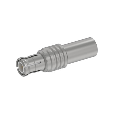 4.3-10 / STRAIGHT PLUG THREAD-IN SOLDER TYPE FOR 1/4