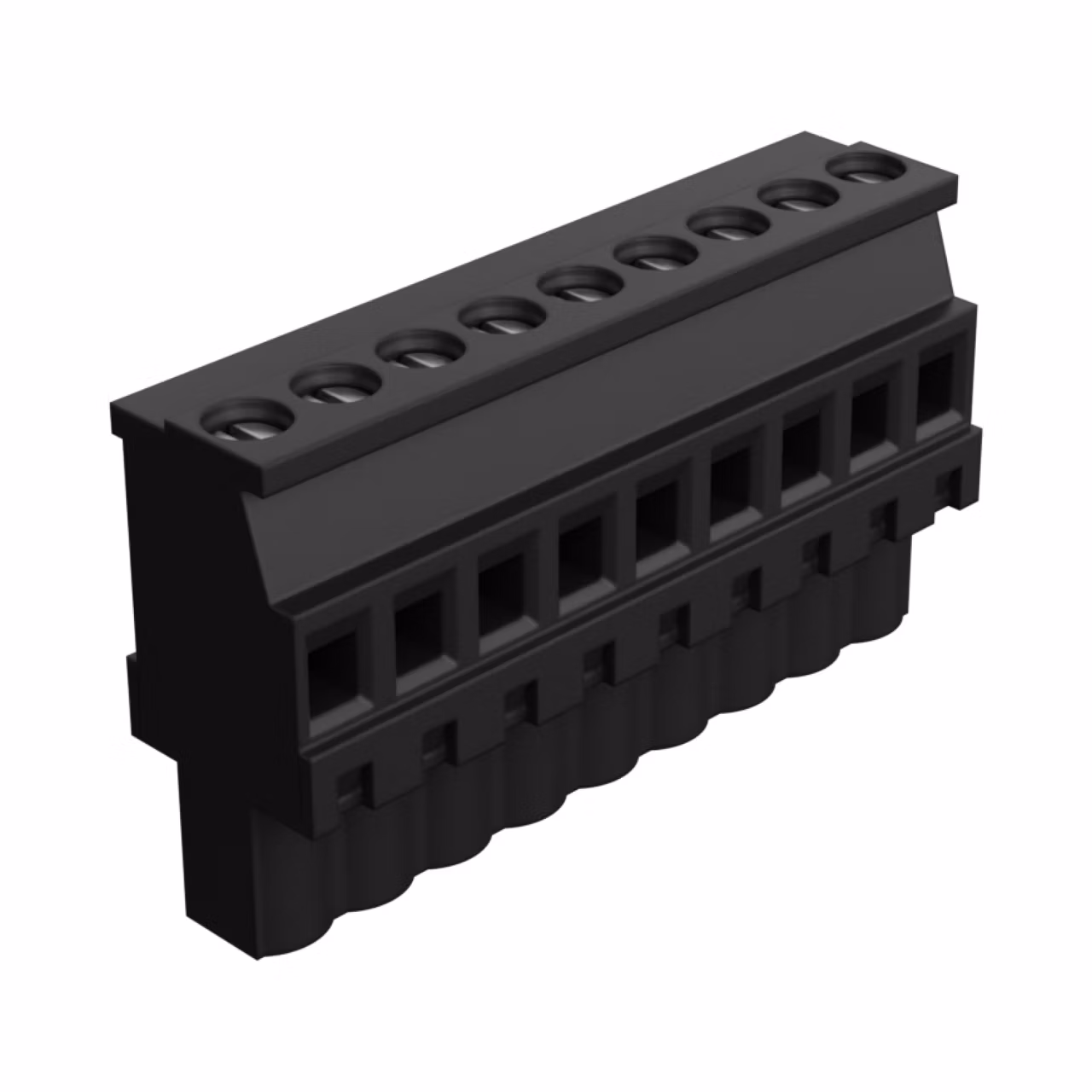 5.08mm Pitch Eurostyle Vertical Plug, Rear Wire Entry, 9 Circuits for sale