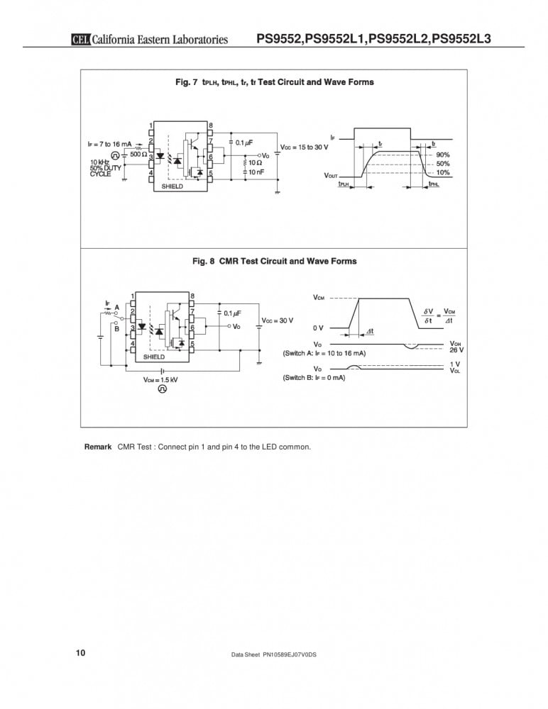 PS9552L3-AX datasheet page 10