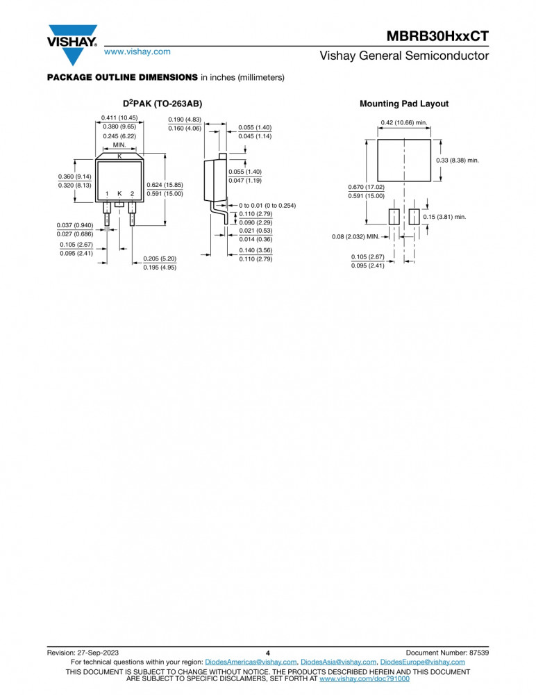 MBRB30H technical document page 4