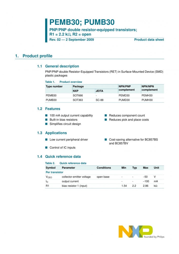 PEMB30 datasheet page 2