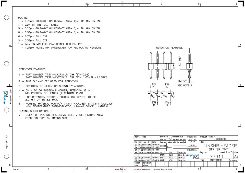 Amphenol 77311 drawing page 2