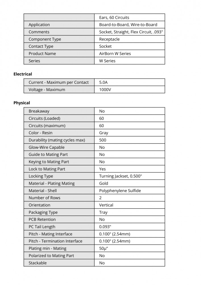 WTAX60SAF6JT technical document preview, page 2