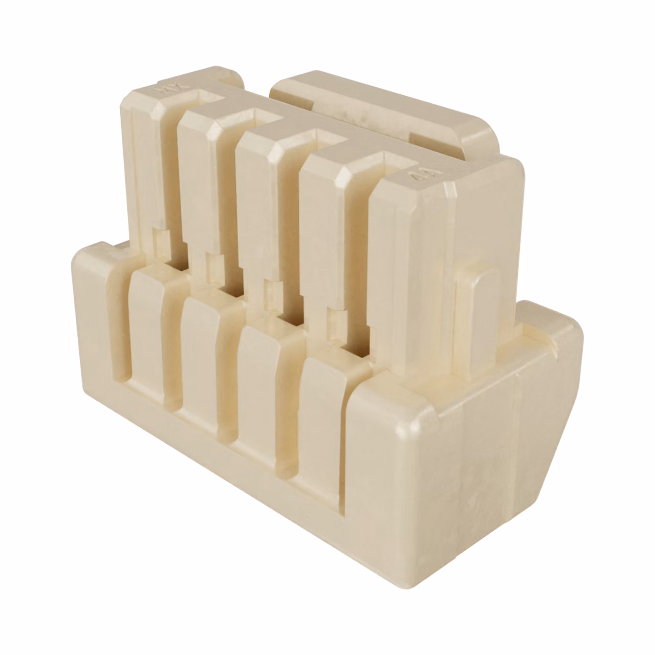 1.50mm Pitch, Micro-Lock Plus Receptacle Crimp Housing, Single Row, Positive Lock, 4 Circuits, Natural for sale