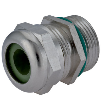 M32 x 1.5 303 INOX Stainless Steel FKM Insert PVDF Spline Reduced Dome Cable Gland | Cord Grip | Strain Relief CD32MR-SV for sale