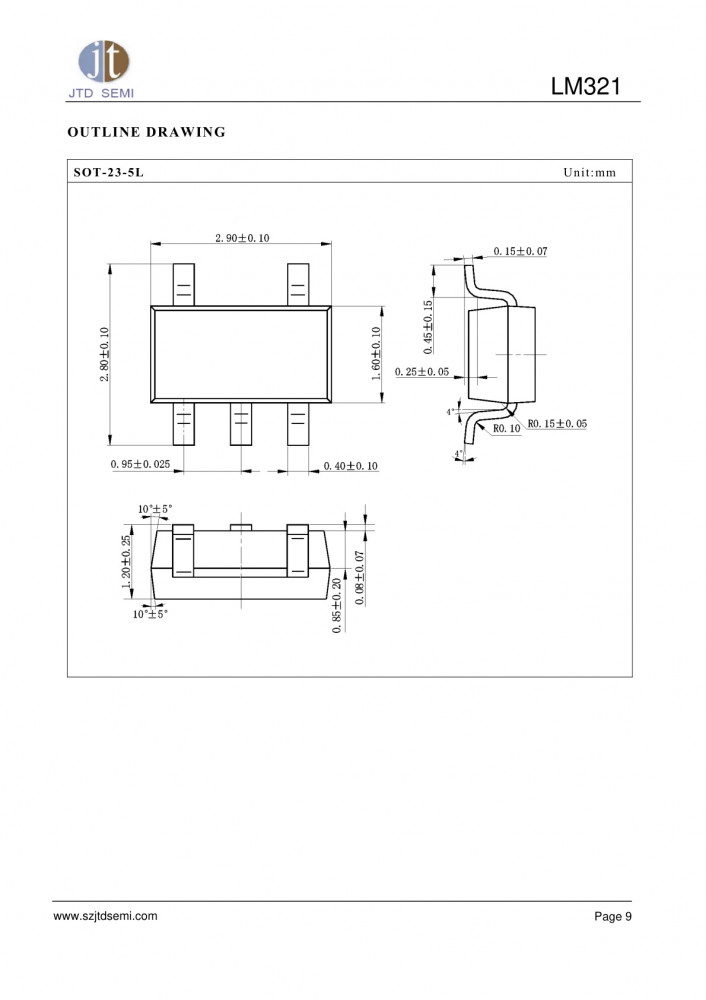 JTDLM321 datasheet page 9