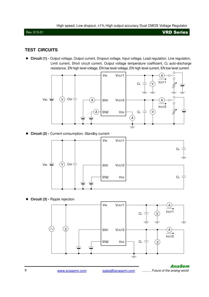 AnaSem VRD datasheet page 9