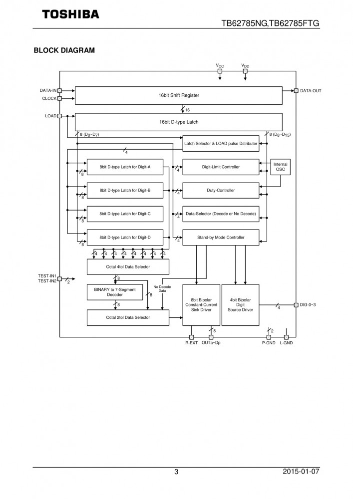 TB62785FTG datasheet page 3