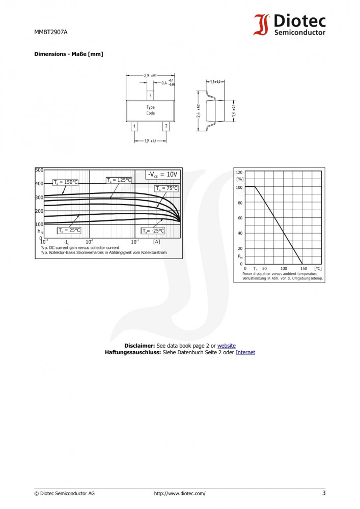 MMBT2907A-AQ datasheet preview, page 3