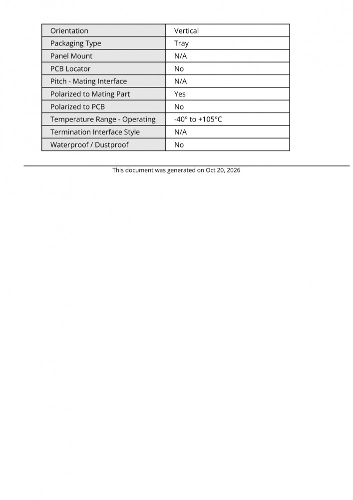 MOLEX 558890471 technical document preview, page 3