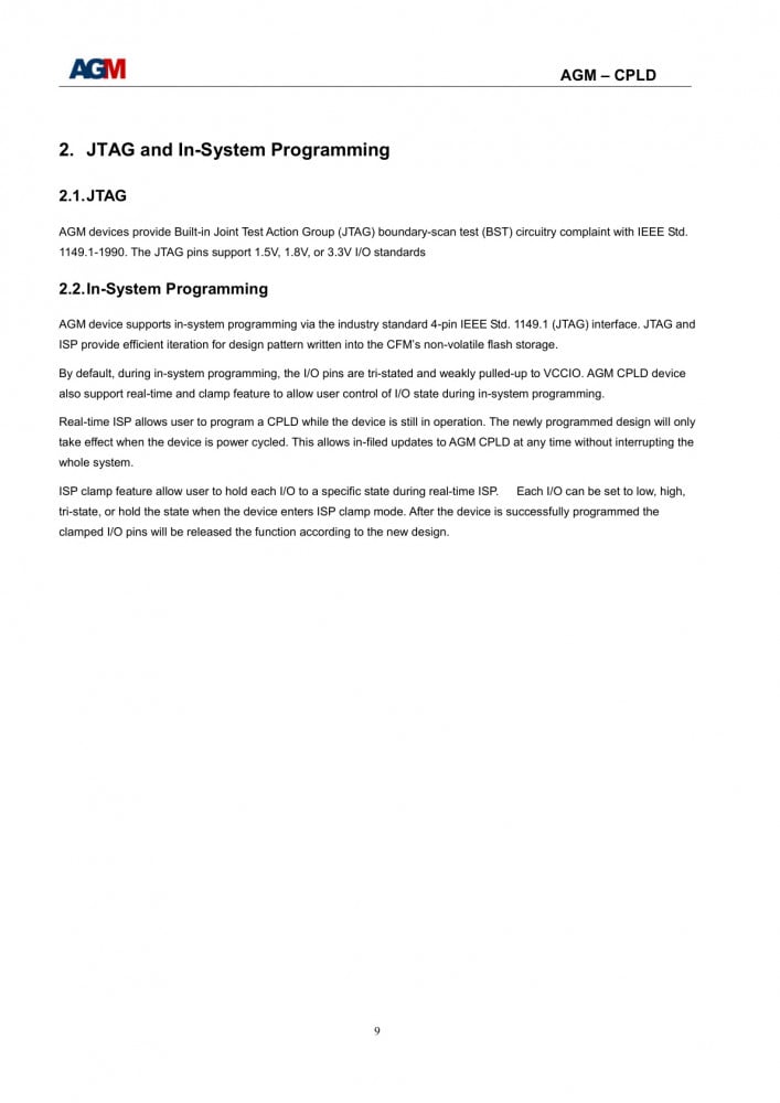 AGM CPLD document page 9