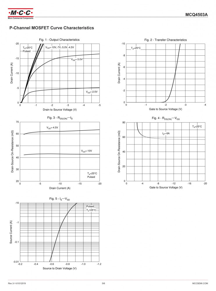 MCQ4503A-TP datasheet page 5