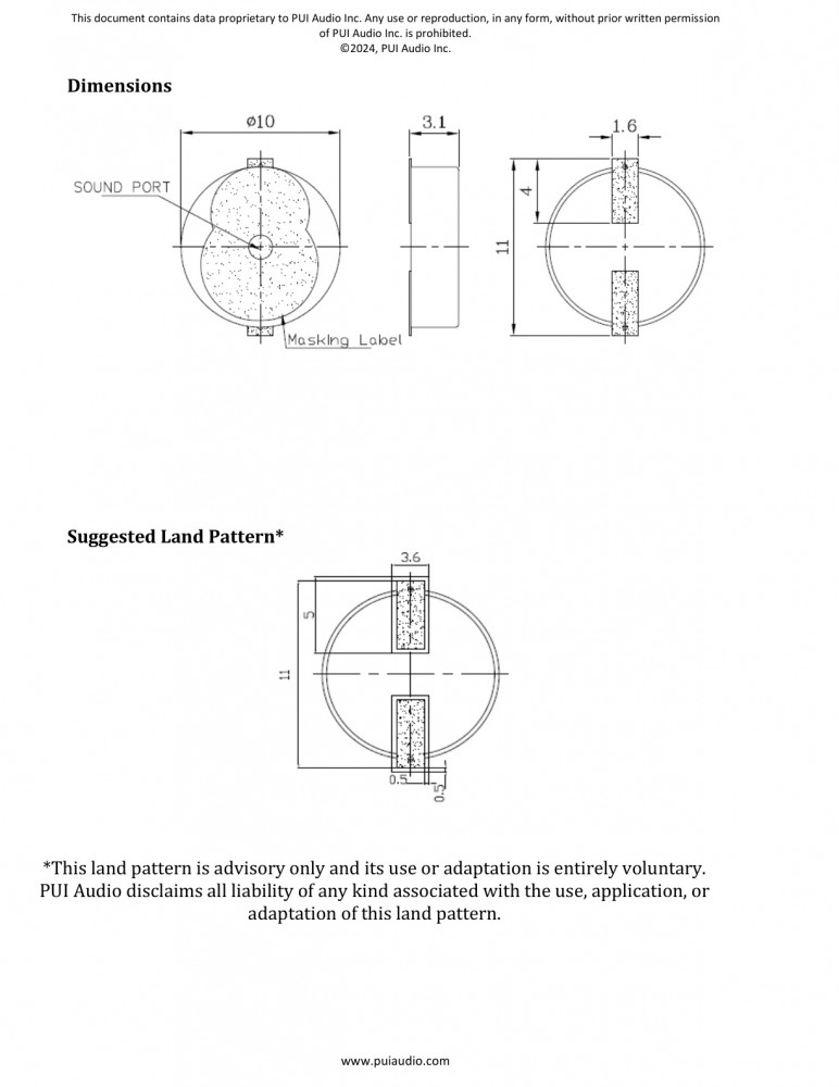AT-1052-T datasheet page 4