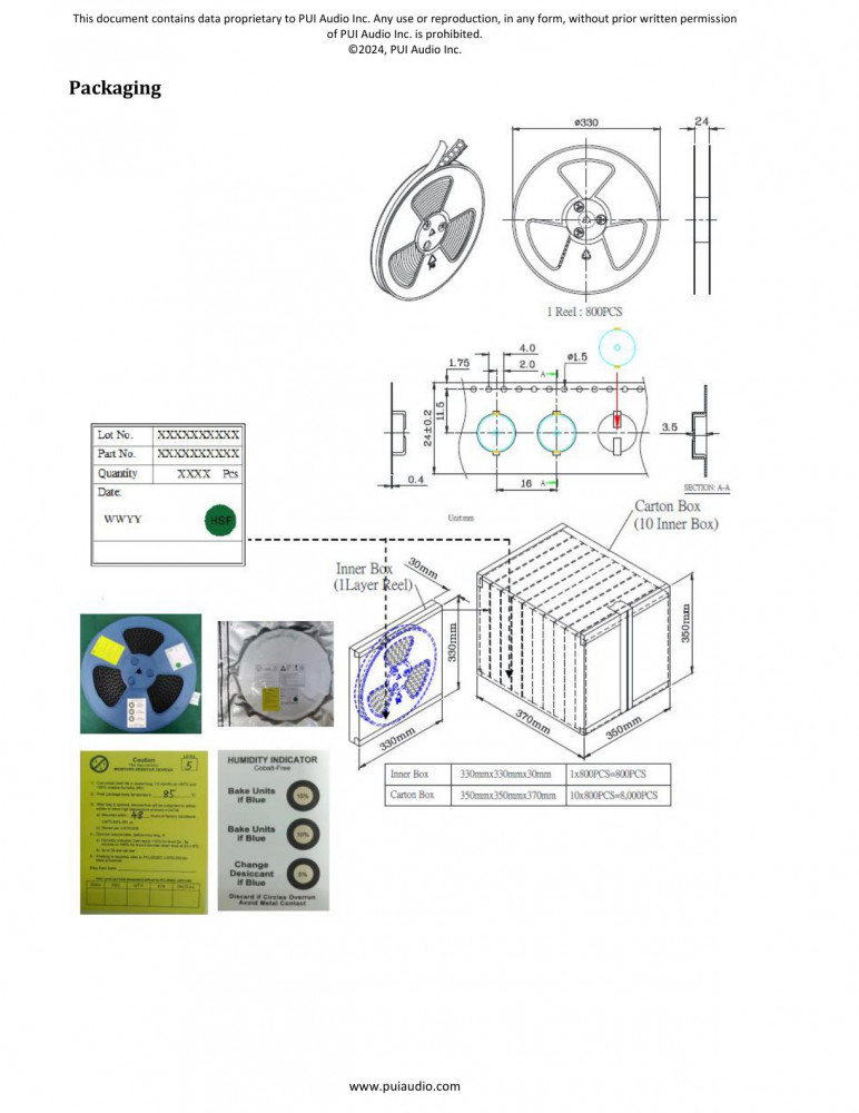 AT-1052-T datasheet page 5