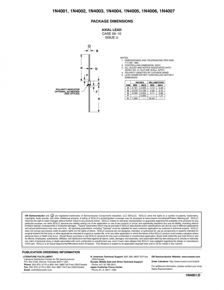 1N4007RLG datasheet page 7