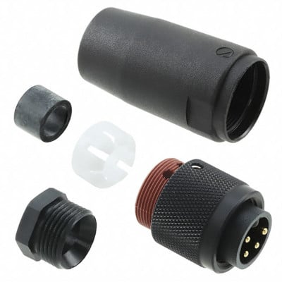 Alpha Wire 221LR11 NC032 Circular Connector Assembly