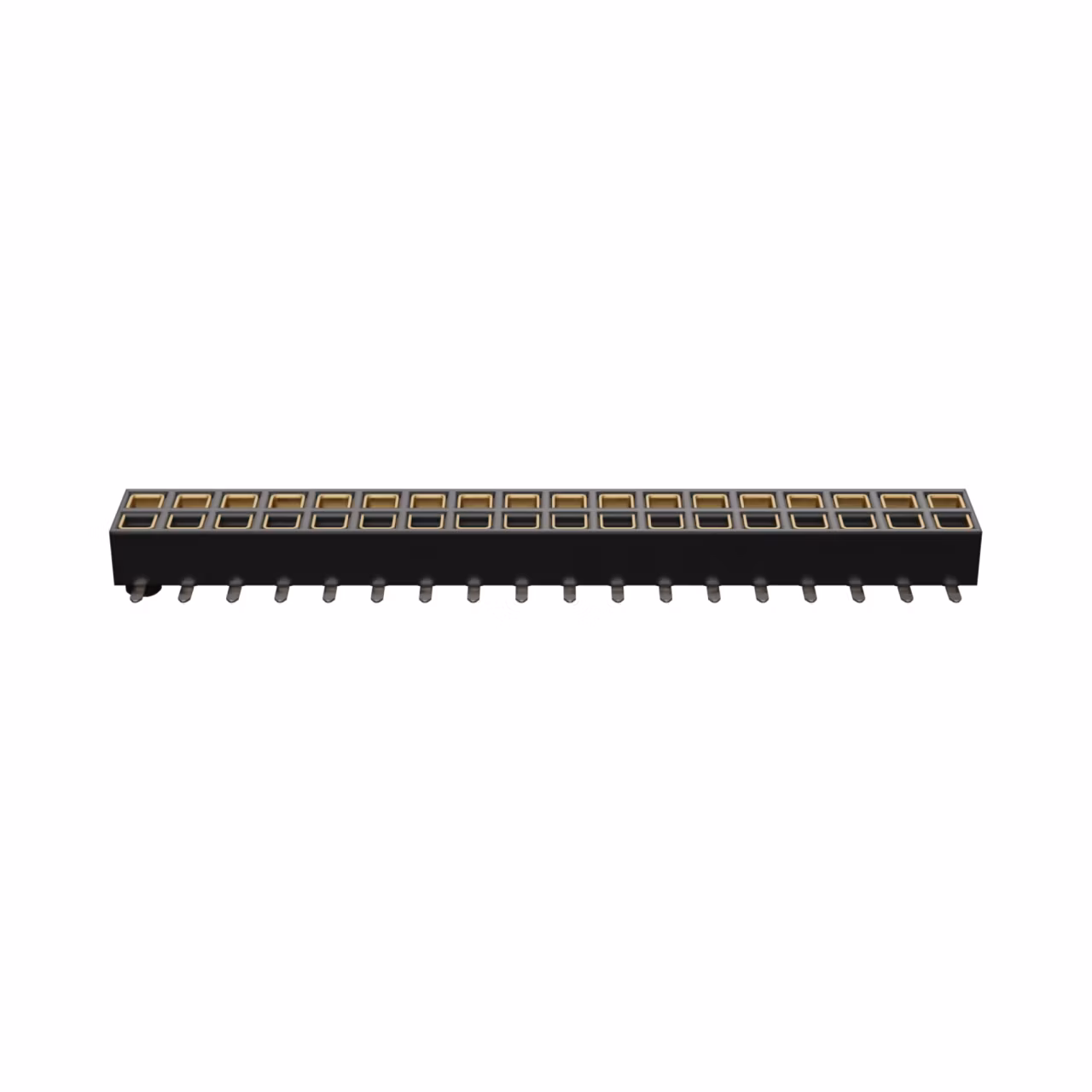2.00mm Pitch Milli-Grid Receptacle, Surface Mount, Bottom Entry, 0.13µm Gold (Au) Plating, 36 Circuits, with Peg, Tape and Reel, Lead-Free for sale