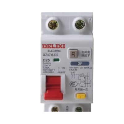 Delixi Electric DZ47SLES2D25 Miniature Residual Current Circuit Breaker