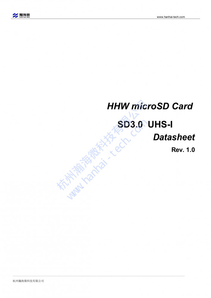 HHW128GTFT-D1 datasheet page 1