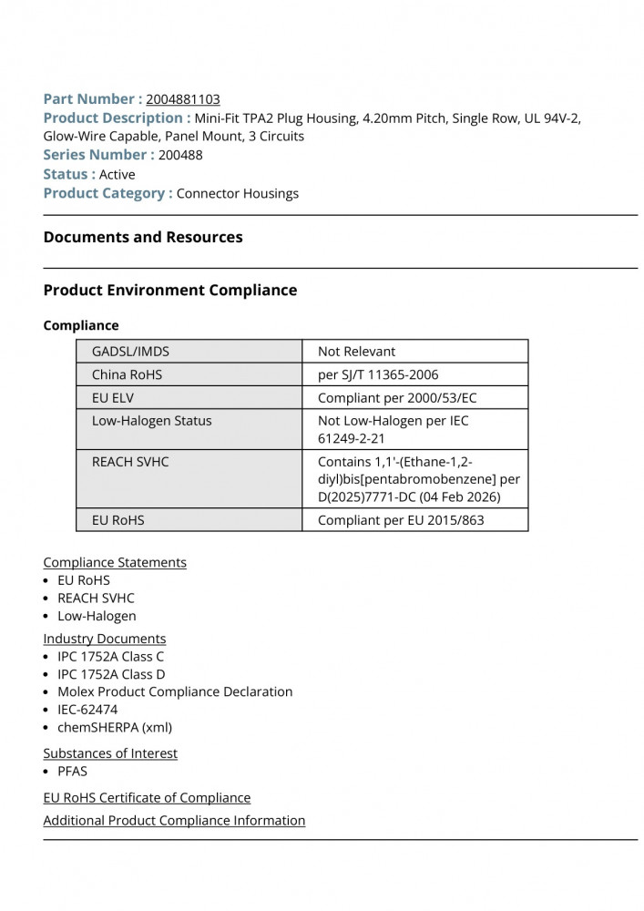 Product document image, page 1