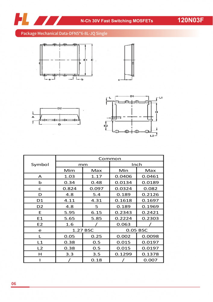 120N03F datasheet page 6