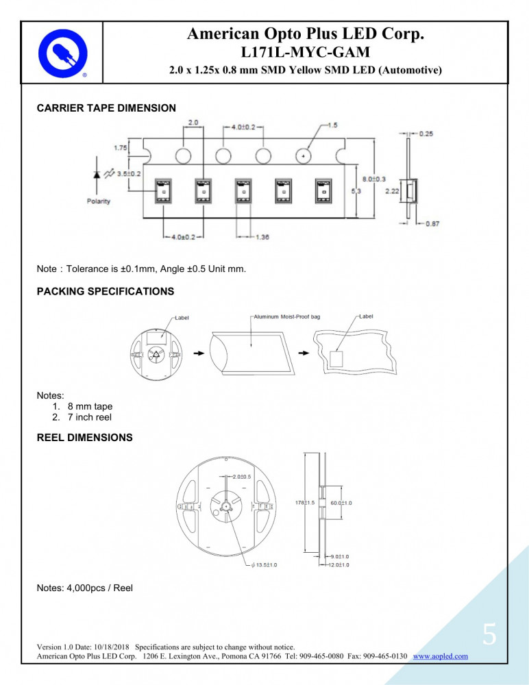L171L-MYC-GAM datasheet page 5