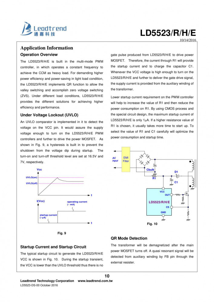 LD5523 datasheet page 10