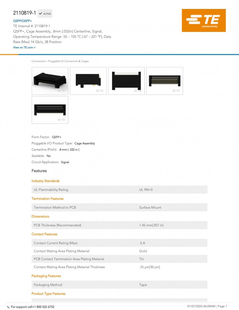 2110819-1 technical document page 1