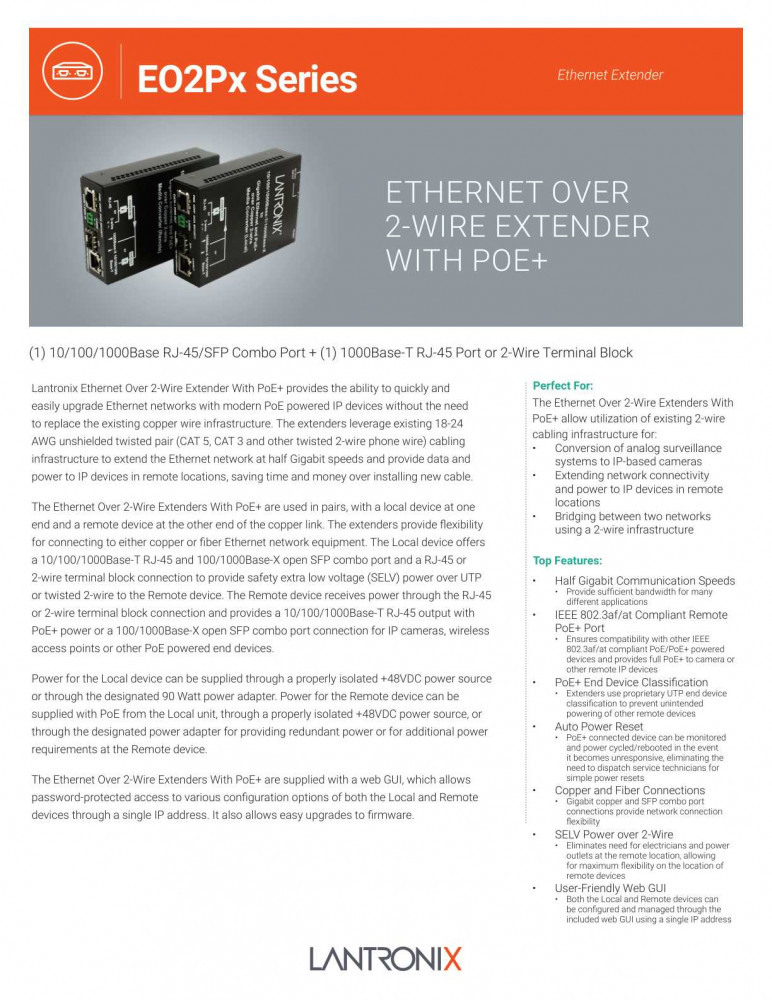 EO2Px Series document page 1