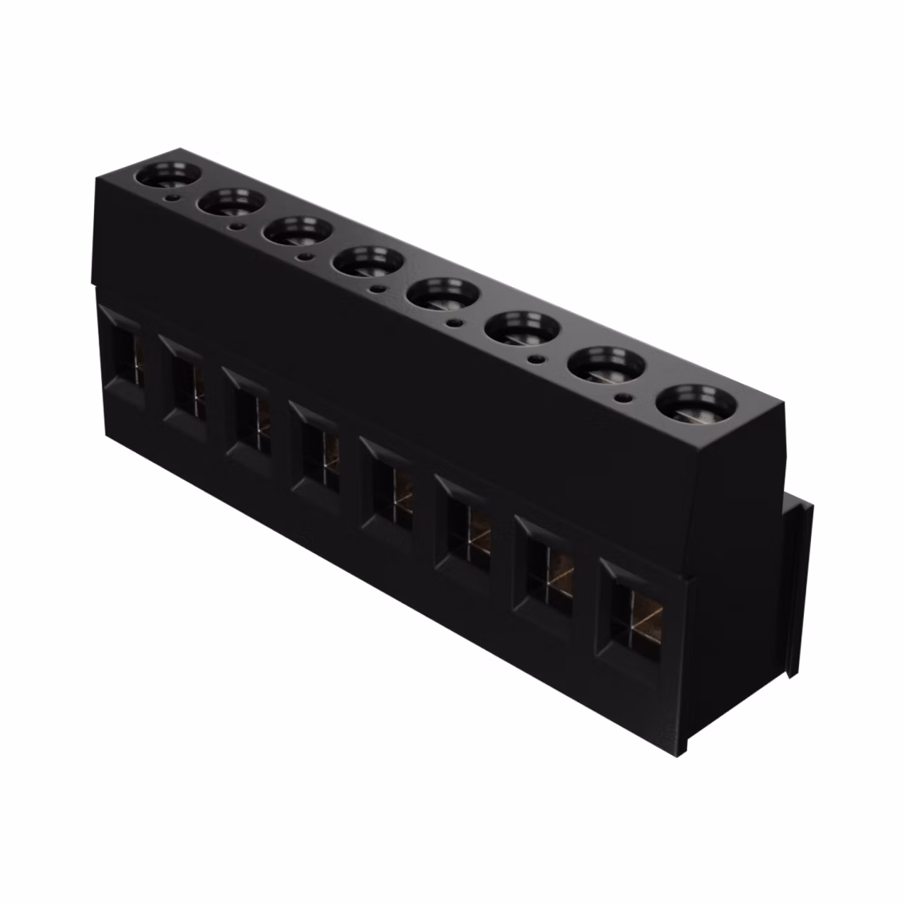 5.08mm Pitch Horizontal Fixed Mount PCB Terminal Block, 8 Circuits for sale