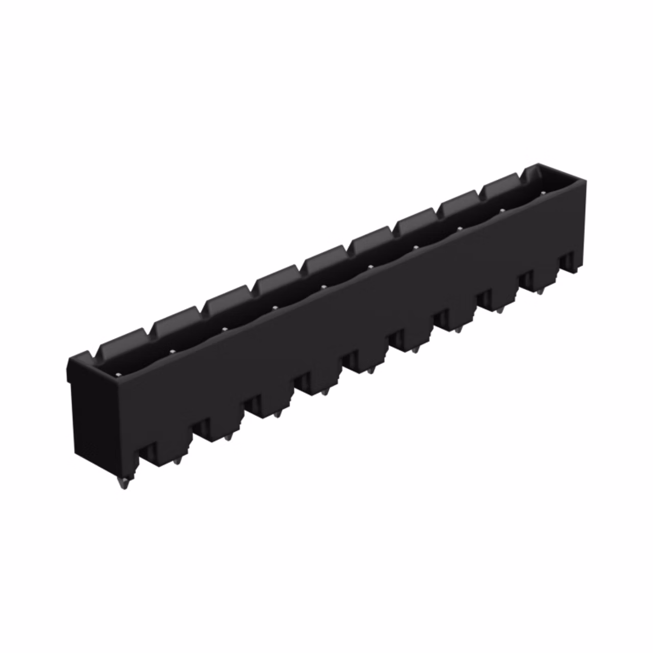 7.50mm Beau Eurostyle Vertical PCB Header, Closed Ends, 10 Circuits for sale