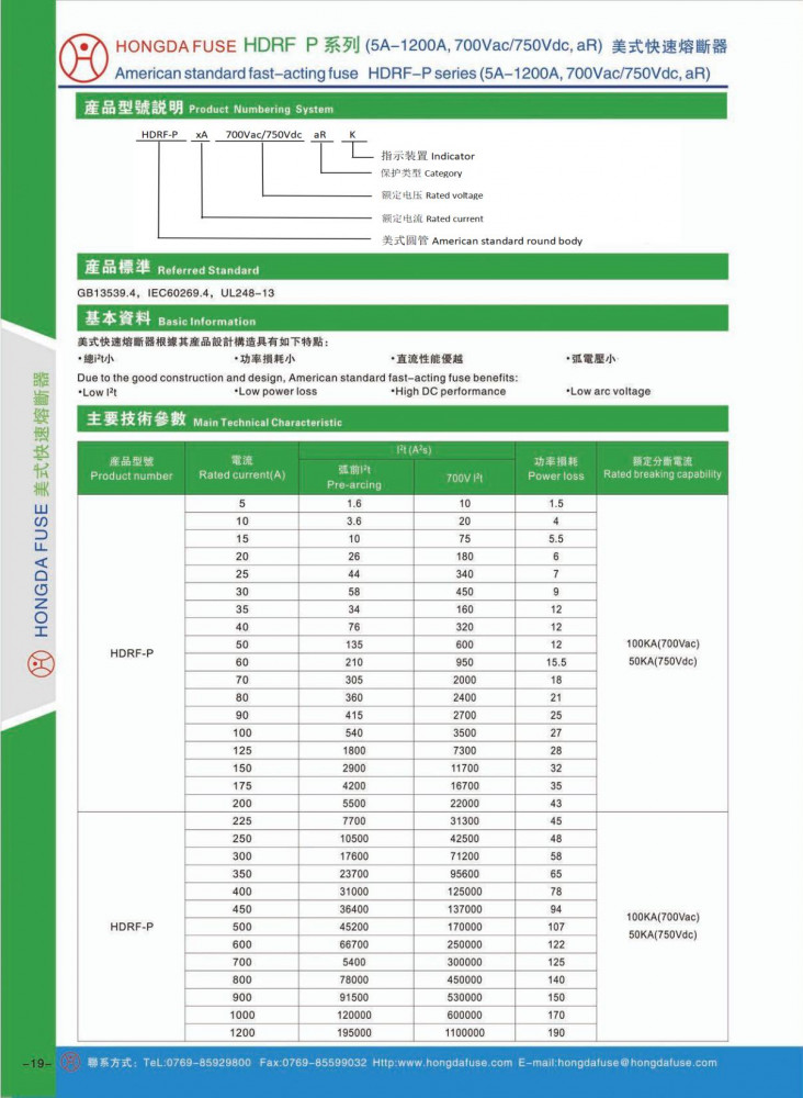 Hongda HDRF-P technical document page 2