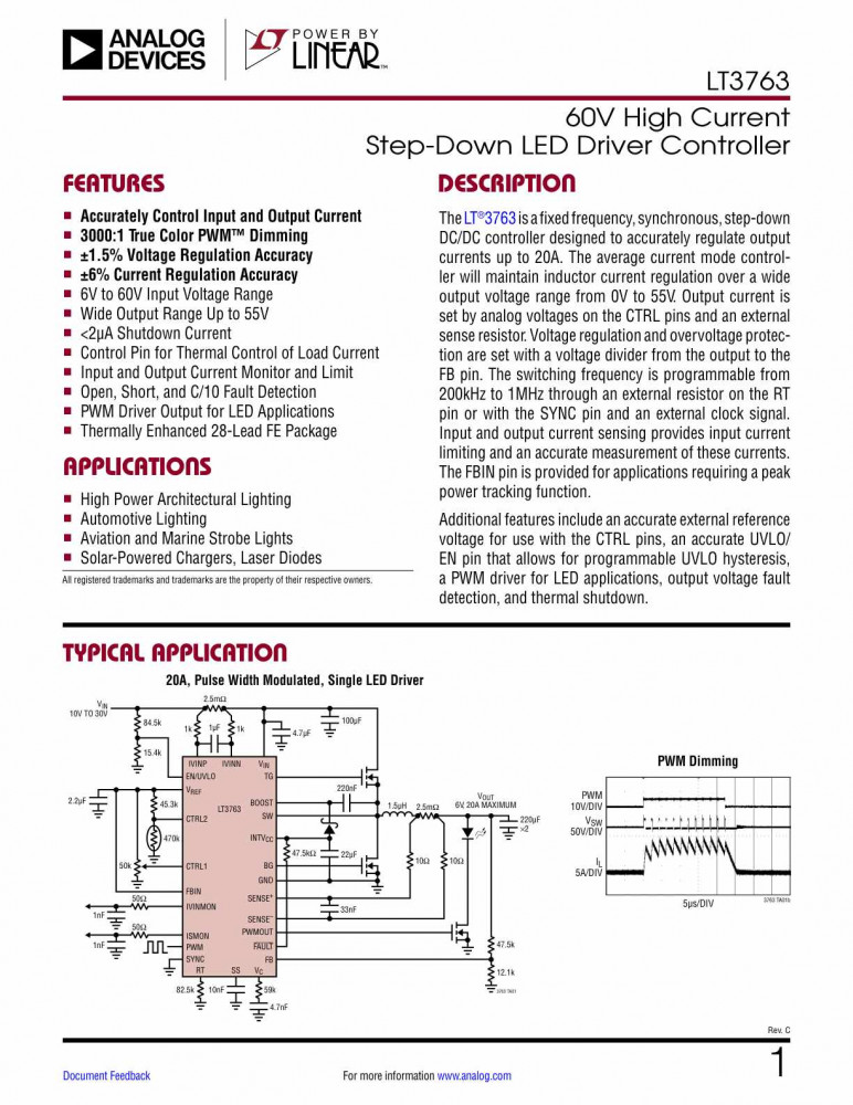 Technical document page 1