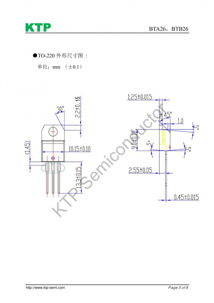 BTB26-800BW datasheet page 5