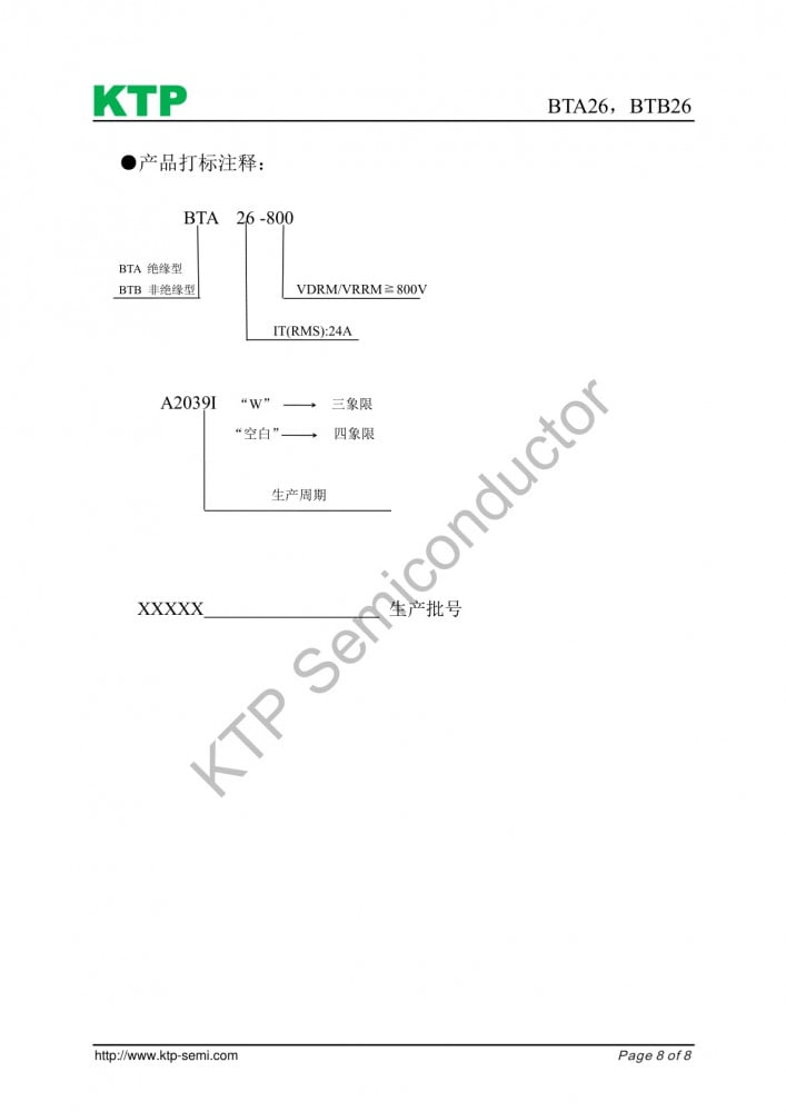 BTB26-800BW datasheet page 8
