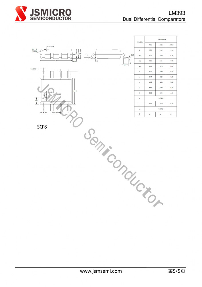 LM393DR-JSM datasheet page 5