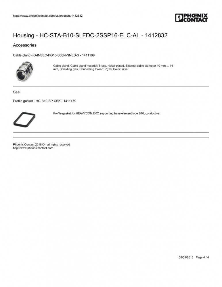 Phoenix Contact 1412832 technical document page 4