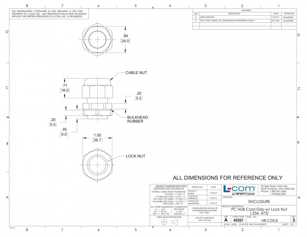 NB-CG0.8 technical document page