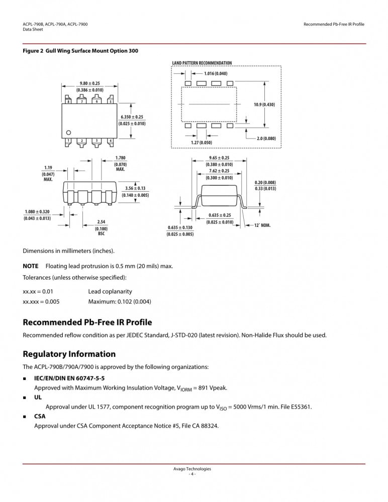 ACPL-7900 datasheet page 4
