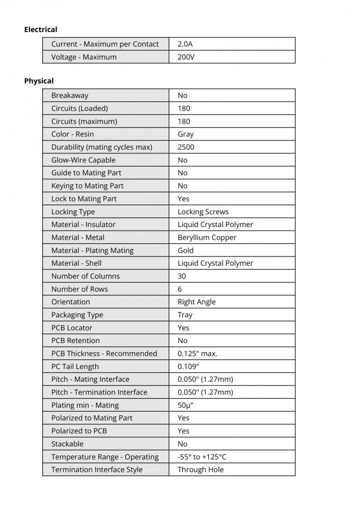 Technical document image 2 for VSRAM-06-30-50-03-L